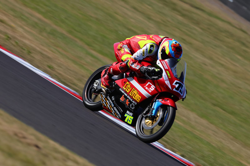 Filip Surowiak stayed on top at the end of this morning’s second ...