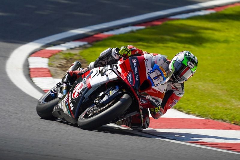 David Allingham took early control in the Superstock series this ...